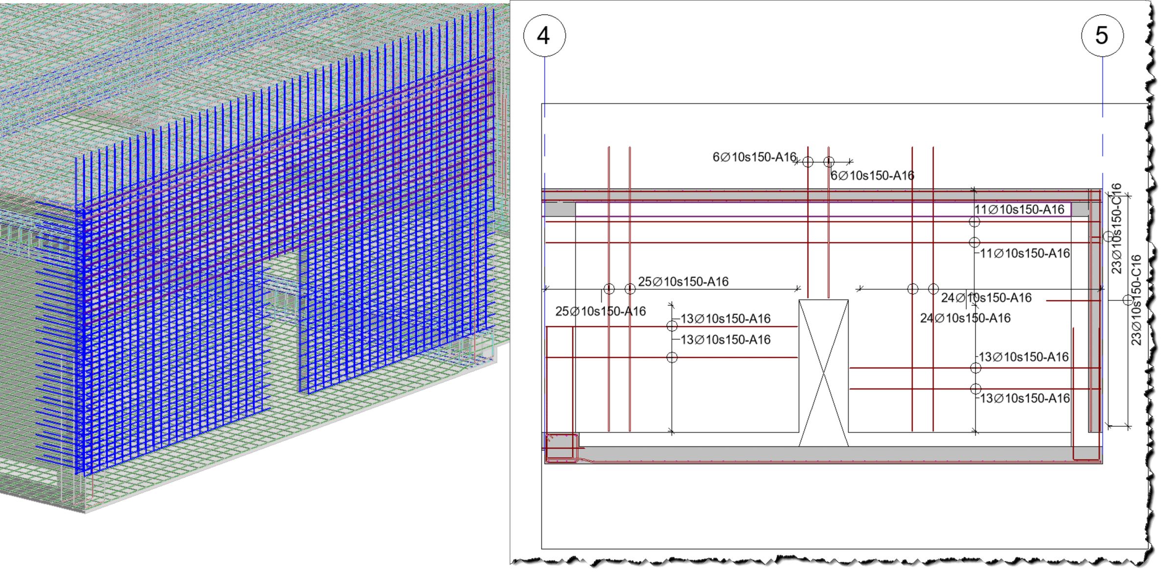 3D reinforcement in Revit with Naviate Structure and Naviate Rebar Extension